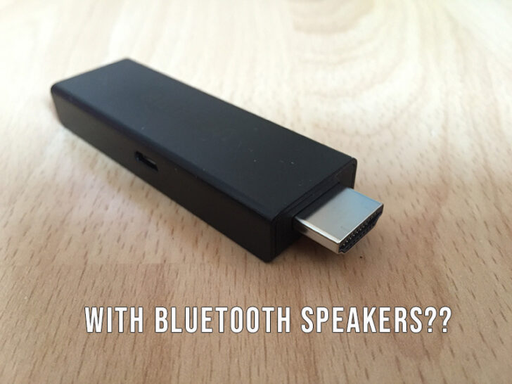 How To Use Bluetooth Speakers With An Amazon Fire TV Stick