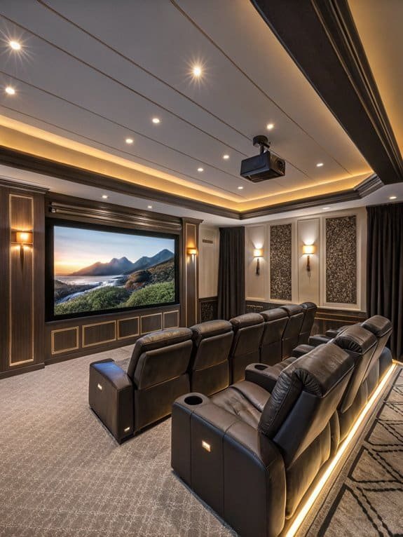 30 Amazing Luxury Home Theater Designs